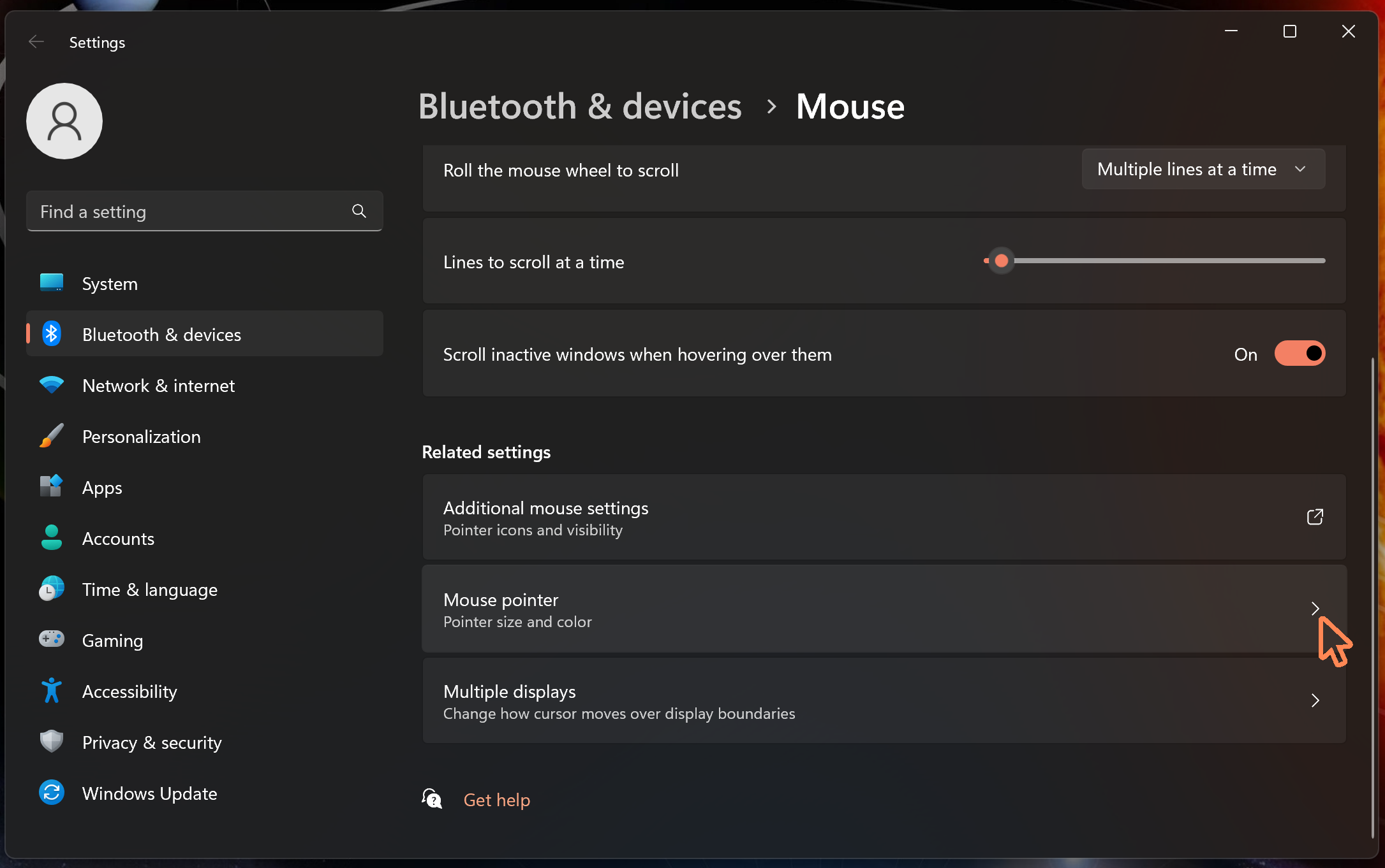 Larger | High Contrast Mouse Cursor ~ pcuser.org